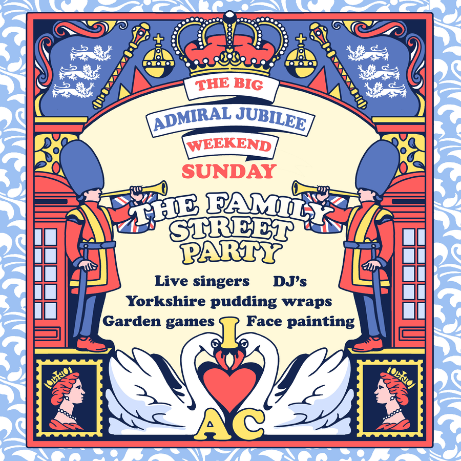 Jubilee Sunday - Family Street Party 👨‍👩‍👦‍👦 at The Admiral Cunningham ...