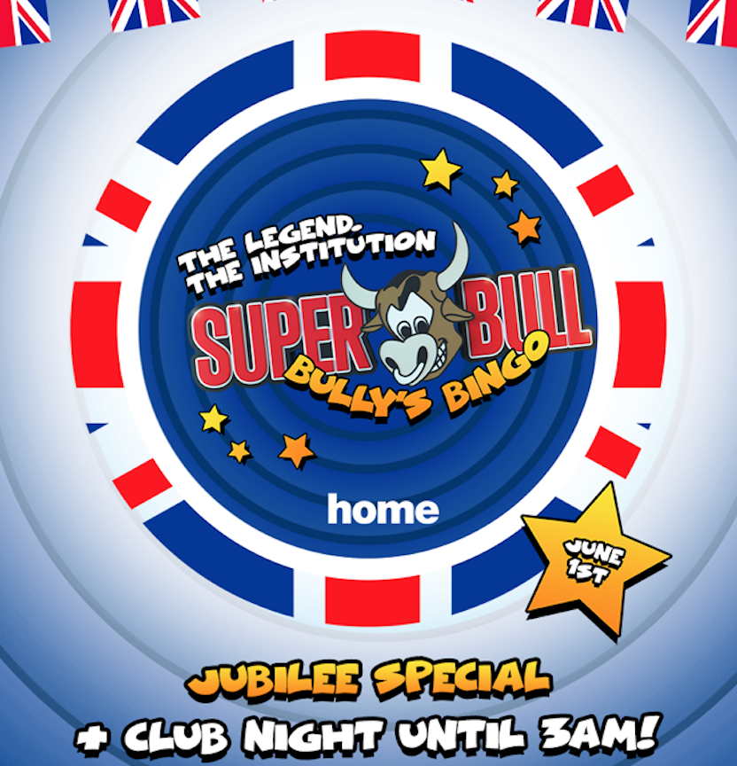 The Superbull Presents Bully's Bingo Jubilee Special at Home, Lincoln ...