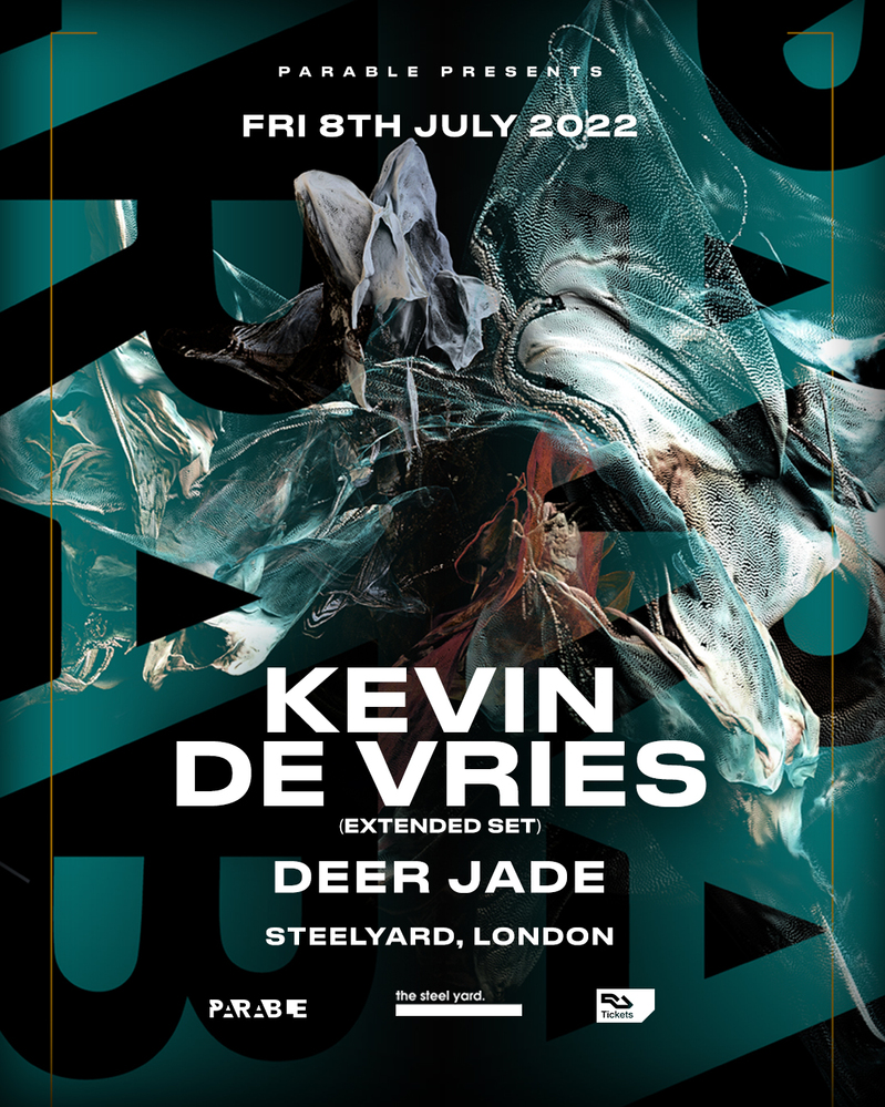 Parable presents: Kevin de Vries (Afterlife) + Deer Jade at The Steel ...
