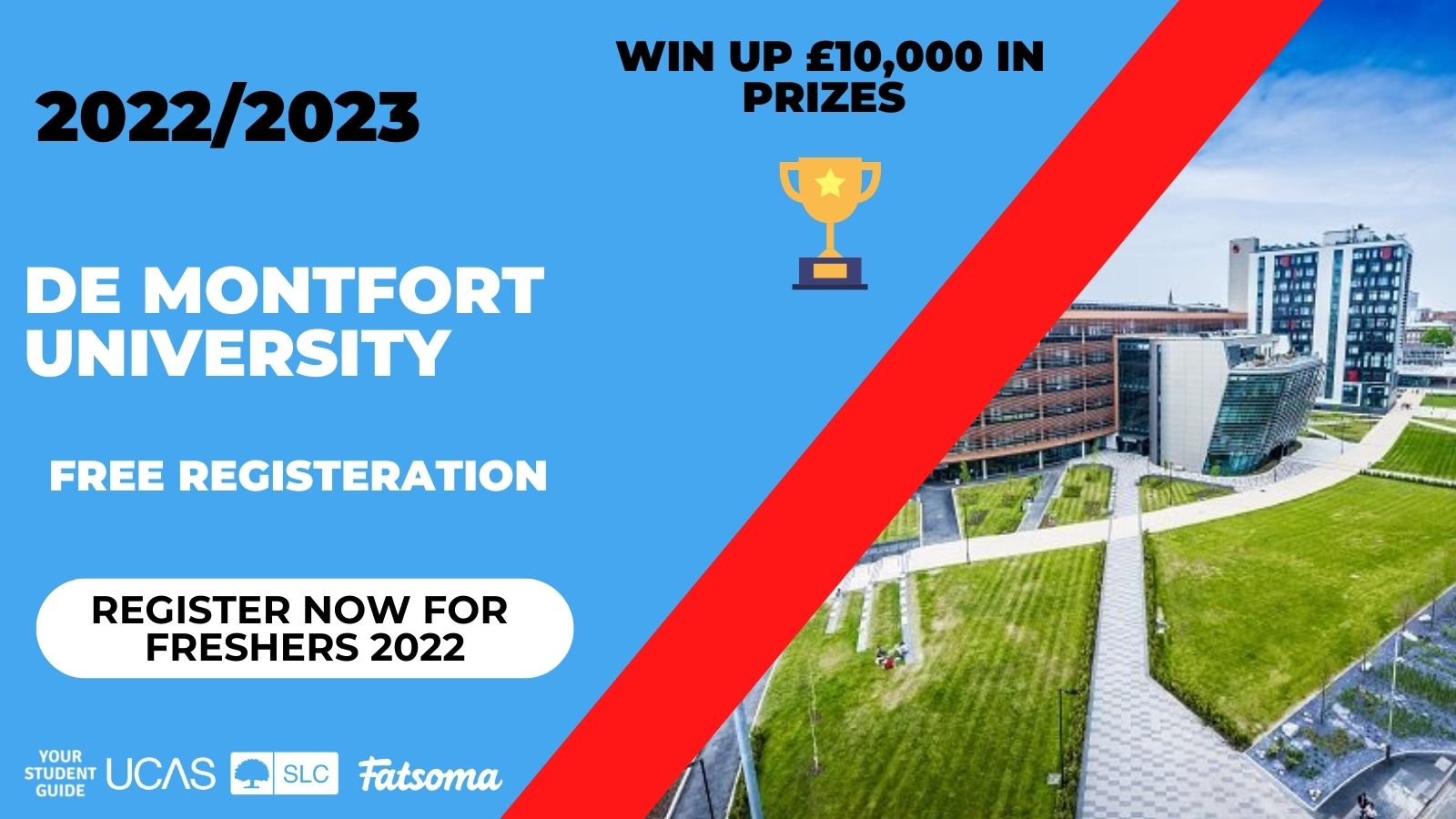 De Montfort Freshers 2022 - Register Now For Free at Multiple Venues ...