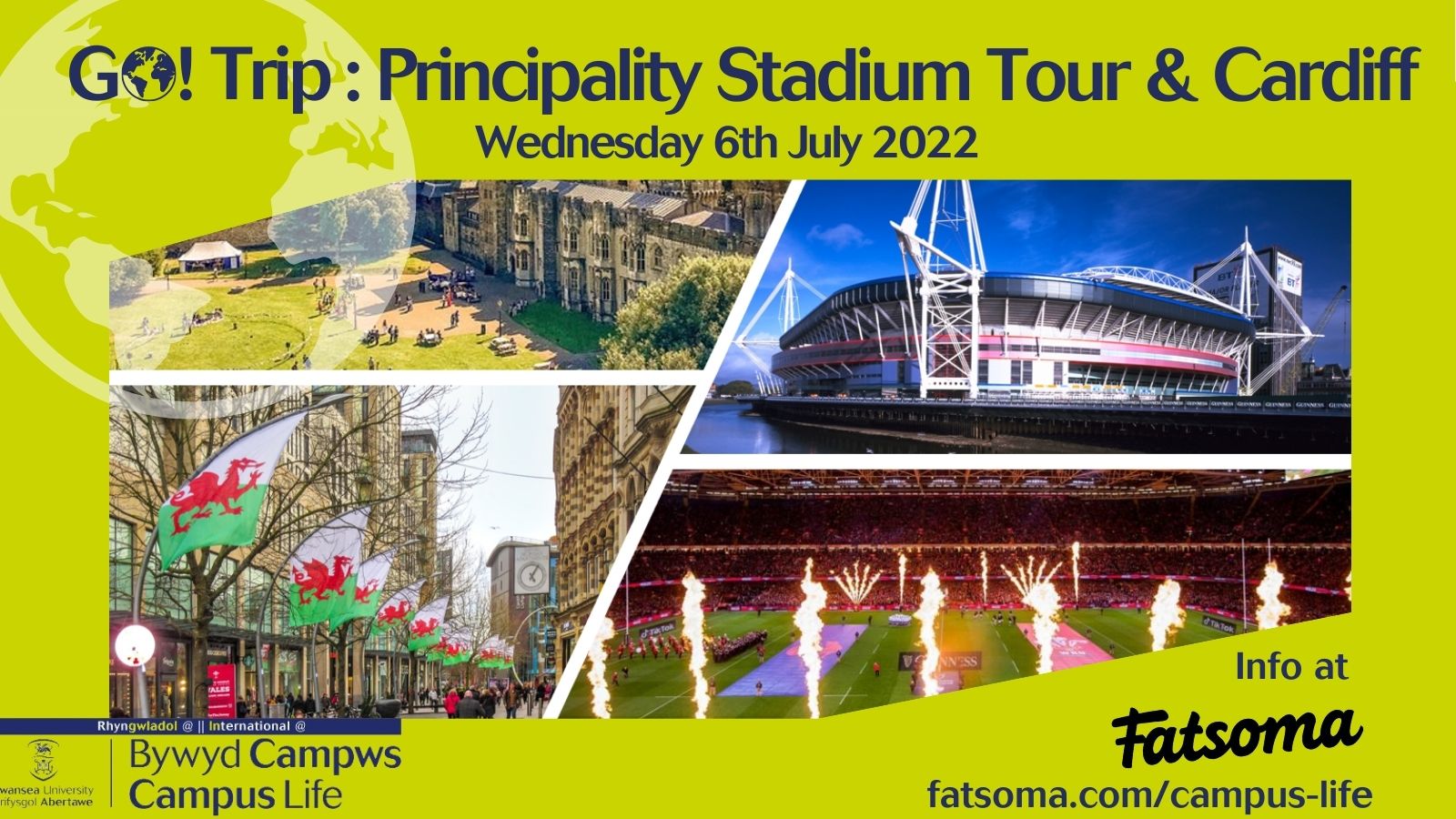 GO! Trip - Principality Stadium Behind-The-Scenes Tour & Cardiff at ...