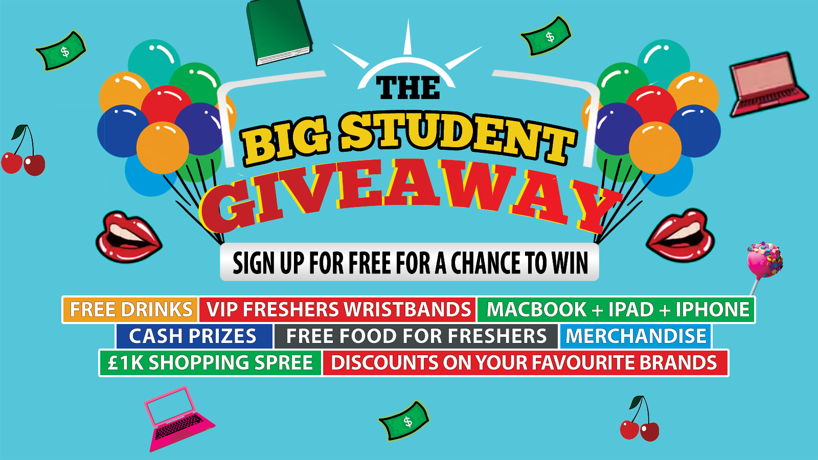 London Freshers 2022: The Big Student Giveaway 🎁 at Multiple Venues ...