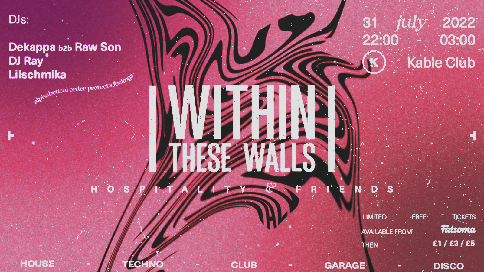 Within These Walls - 31/07/22 at Kable Club, Manchester on 31st Jul ...