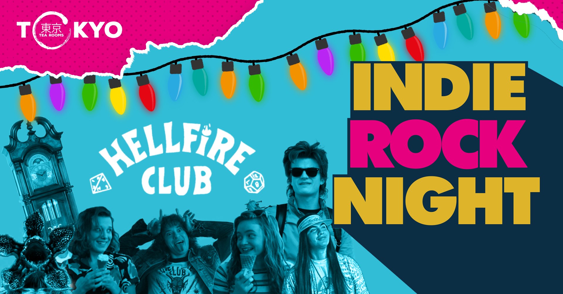 Indie Rock Night ∙ HELLFIRE CLUB - LAST 10 TICKETS at Tokyo Tea Rooms ...