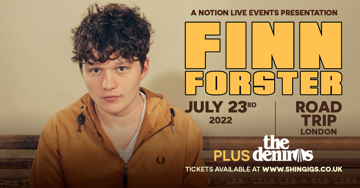 Finn Forster + The Deniros & Jack Patchett | ROADTRIP in London at ...