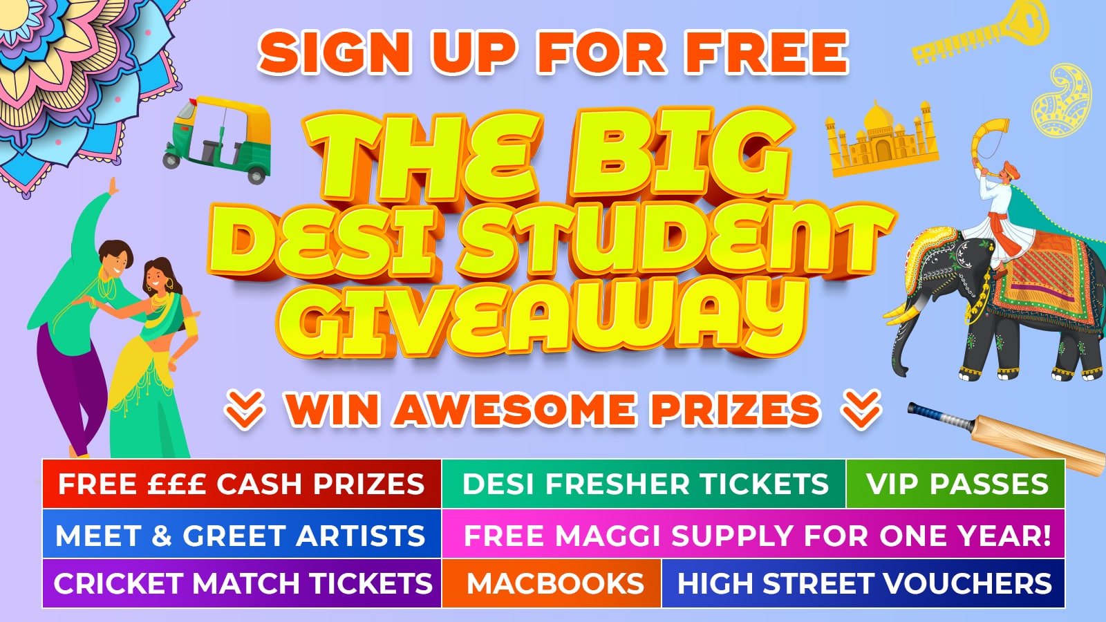 Oxford Desi Student Giveaway 2022 at Multiple Venues, Oxford on 1st Sep ...
