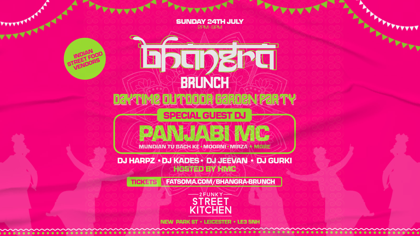 Bhangra Brunch - Daytime Outdoor Garden Party Leicester - Panjabi Mc ...