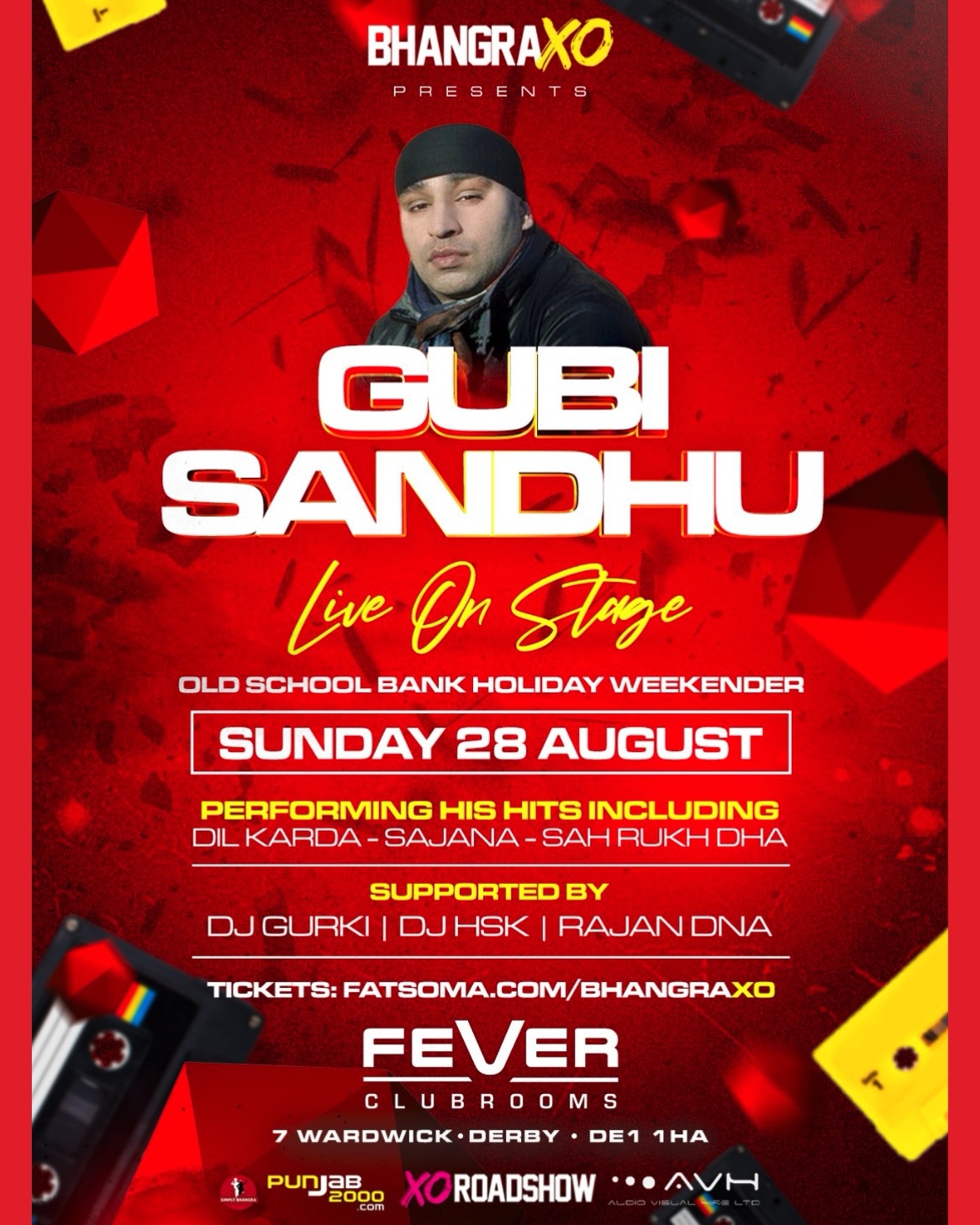 BhangraXO - Gubi Sandhu - OLD SKOOL SPECIAL - Bank holiday Sun 28th Aug ...