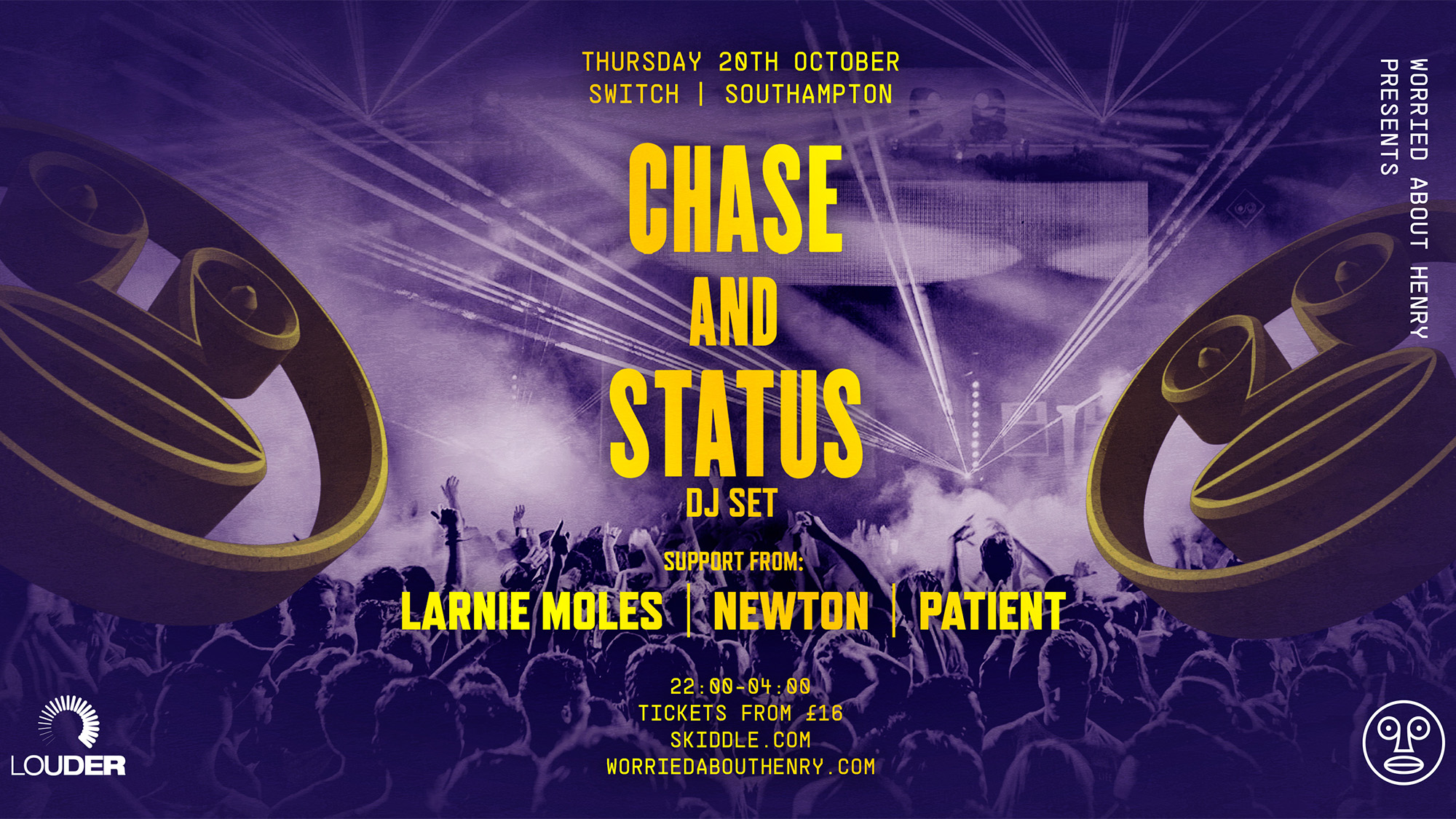 WAH - Chase & Status (DJ Set) + Support at Switch Southampton ...