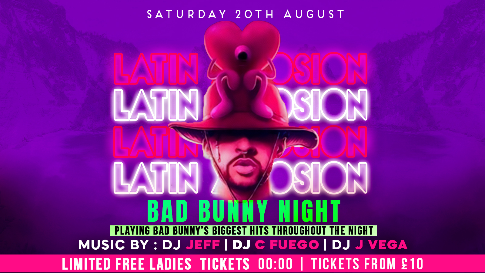 LATIN XPLOSION @PARADISE - BAD BUNNY NIGHT EDITION at Paradise London ...