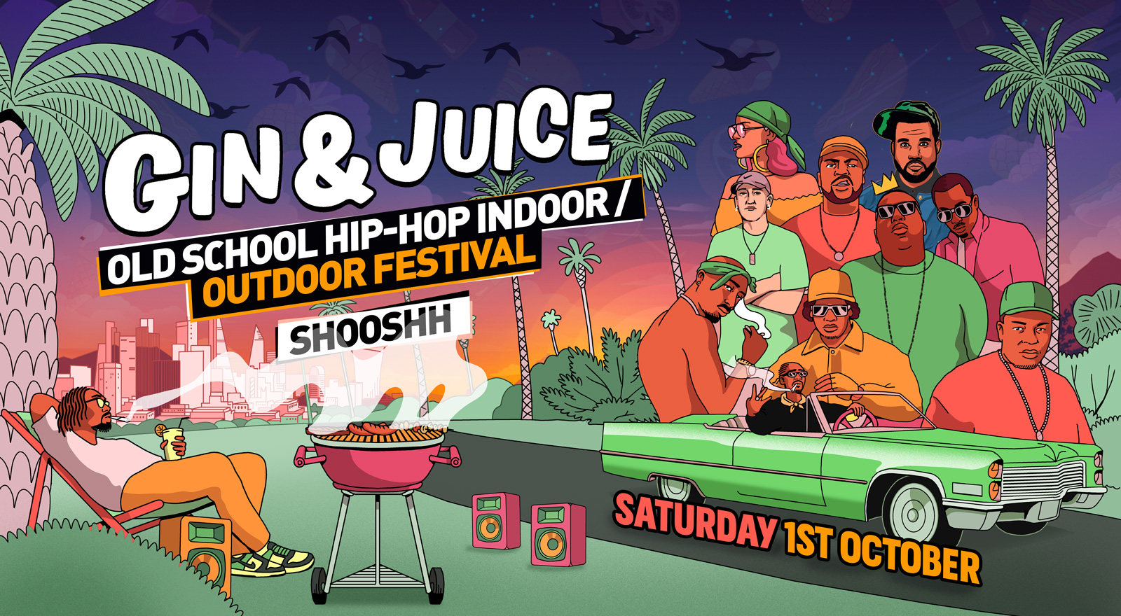 Old School Hip-Hop Outdoor/ Indoor Festival - Brighton 2022 at Shooshh ...