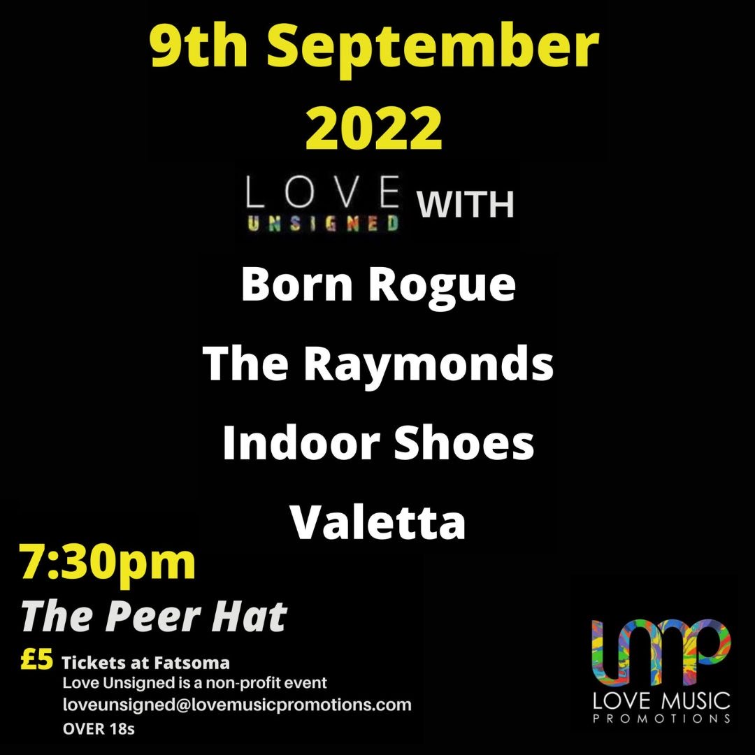 Love Unsigned Presents At The Peer Hat at The Peer Hat, Manchester on ...