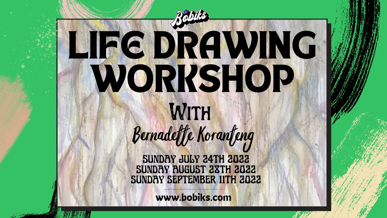 Life Drawing Workshop with Bernadette Koranteng at Bobiks, Newcastle ...