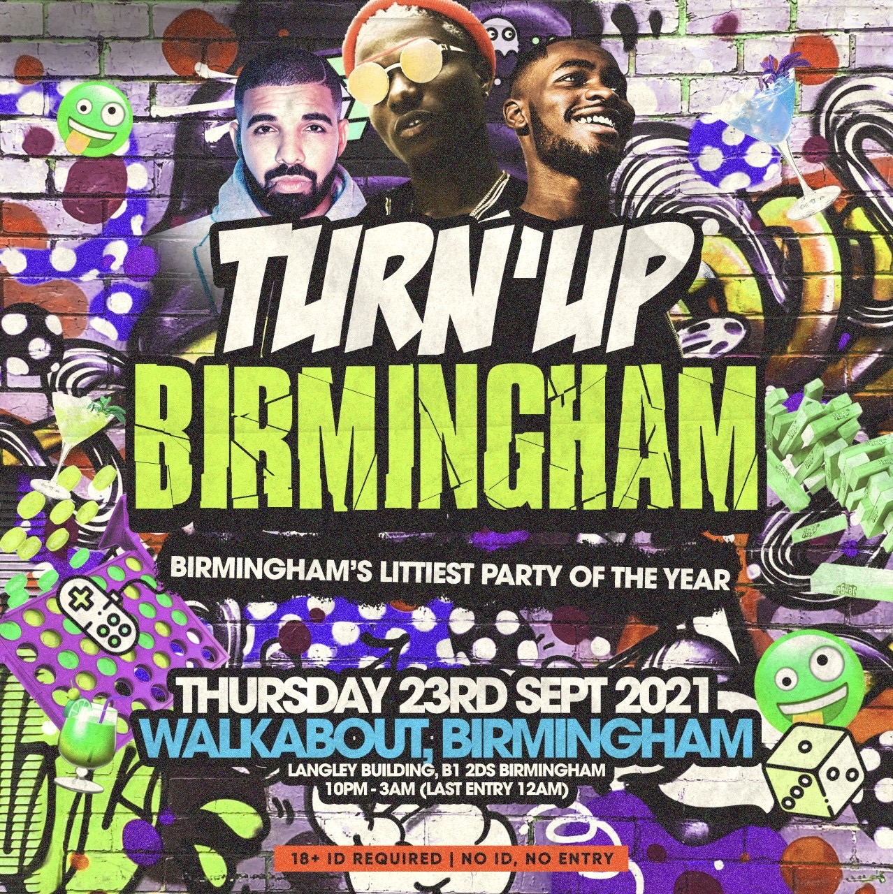 Turn Up Birmingham - Freshers Party! at Walkabout, Birmingham ...