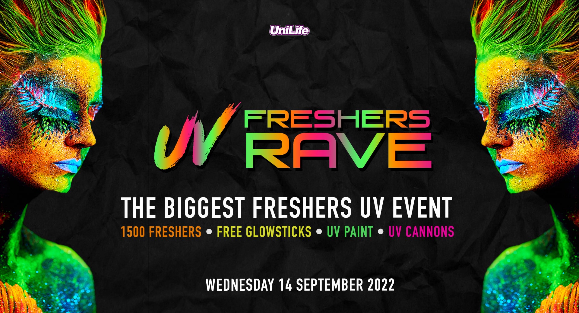 UV Freshers Rave | Edinburgh’s Biggest UV Rave at Bourbon Nightclub ...