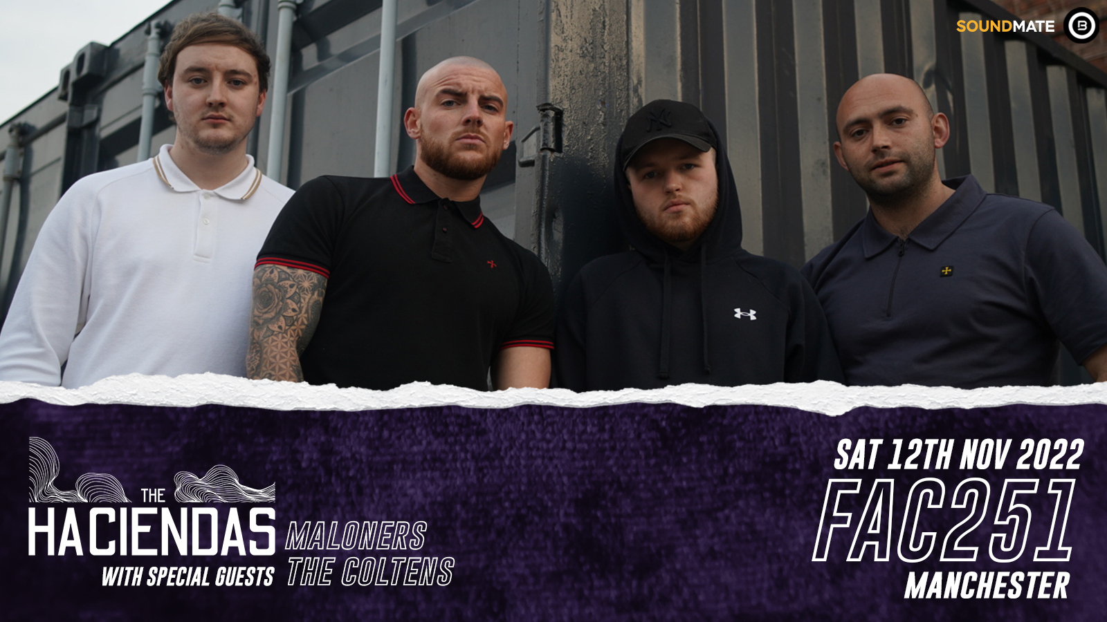 The Haciendas - Manchester EP Launch at FAC251 - Factory Manchester ...