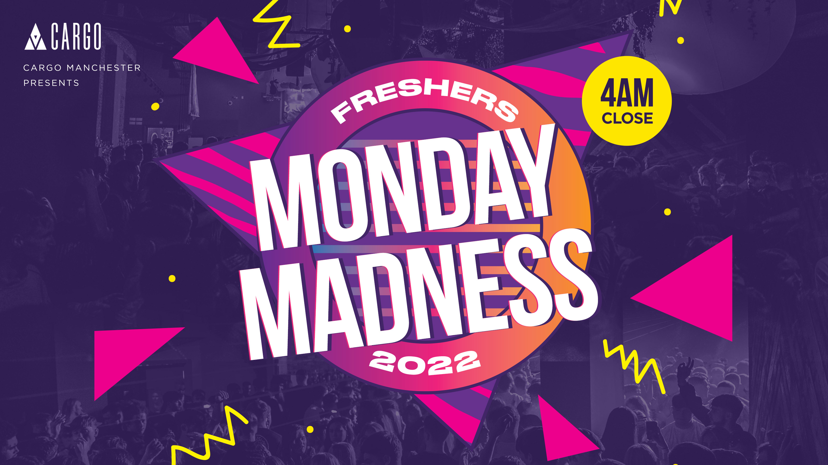 FRESHERS WEEK - Monday Madness at Cargo at Cargo, Manchester on 3rd Oct ...