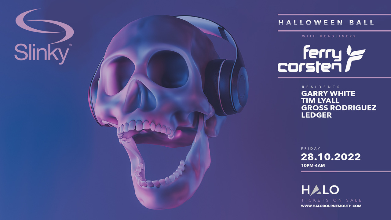 SLINKY: The Halloween Ball w/ Ferry Corsten at Halo Nightclub ...