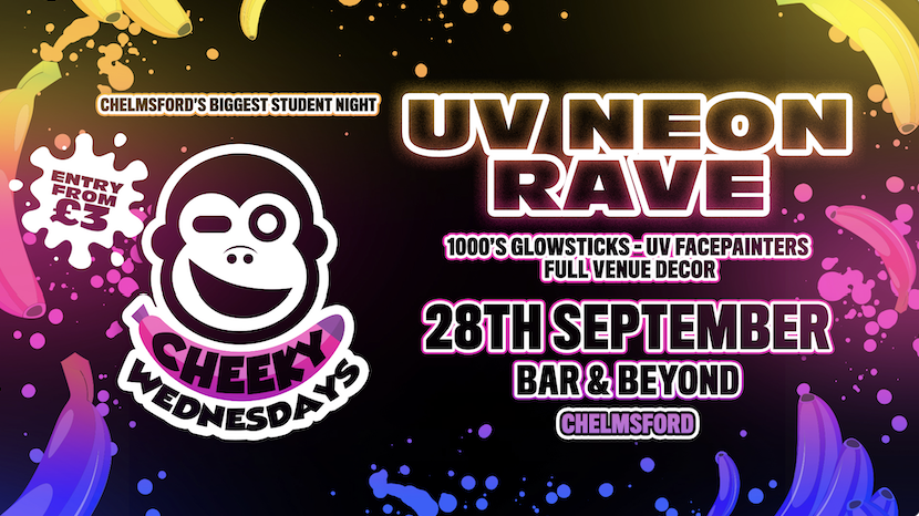 UV Neon Rave • TONIGHT at Bar & Beyond, Chelmsford on 28th Sep 2022 ...