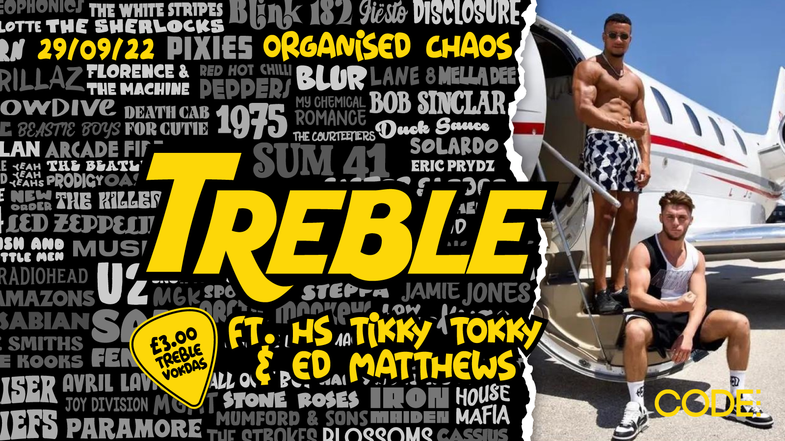 Treble - Ft. HS Tikky Tokky & Ed Matthews - Thursdays at Code at Code ...