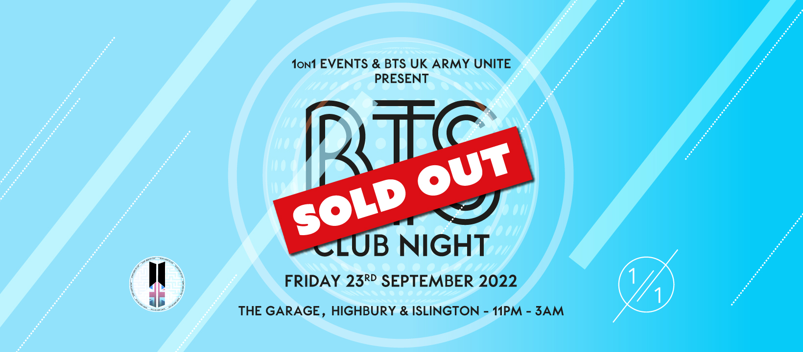 BTS CLUB NIGHT at The Garage, London on 23rd Sep 2022 | Fatsoma