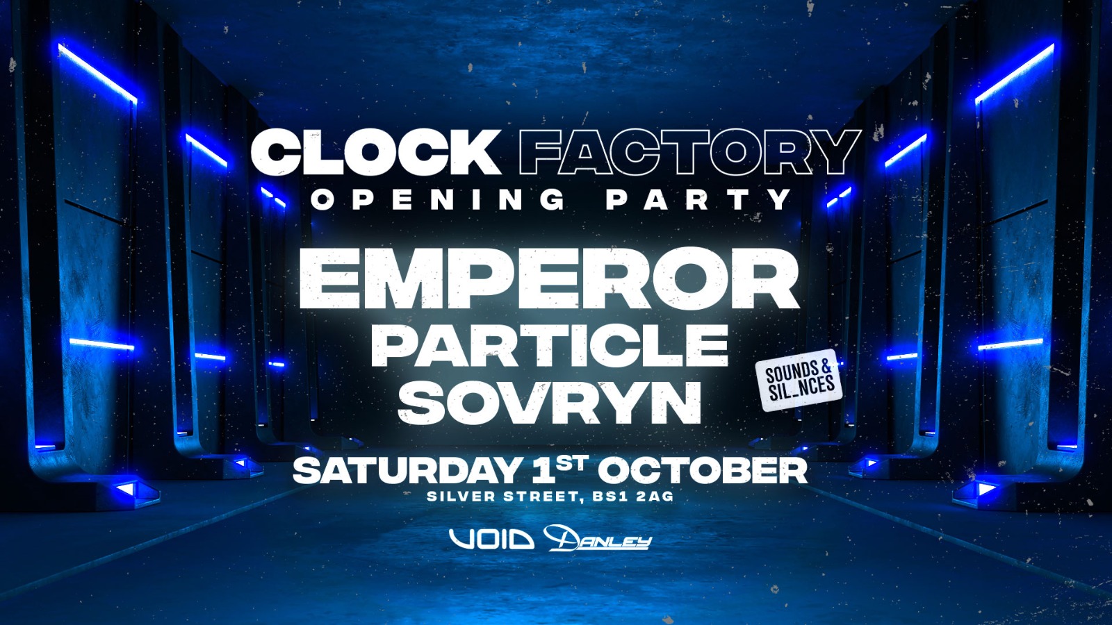 [FREE] Clock Factory DNB Opening Rave: Emperor, Particle, Sovryn + More ...