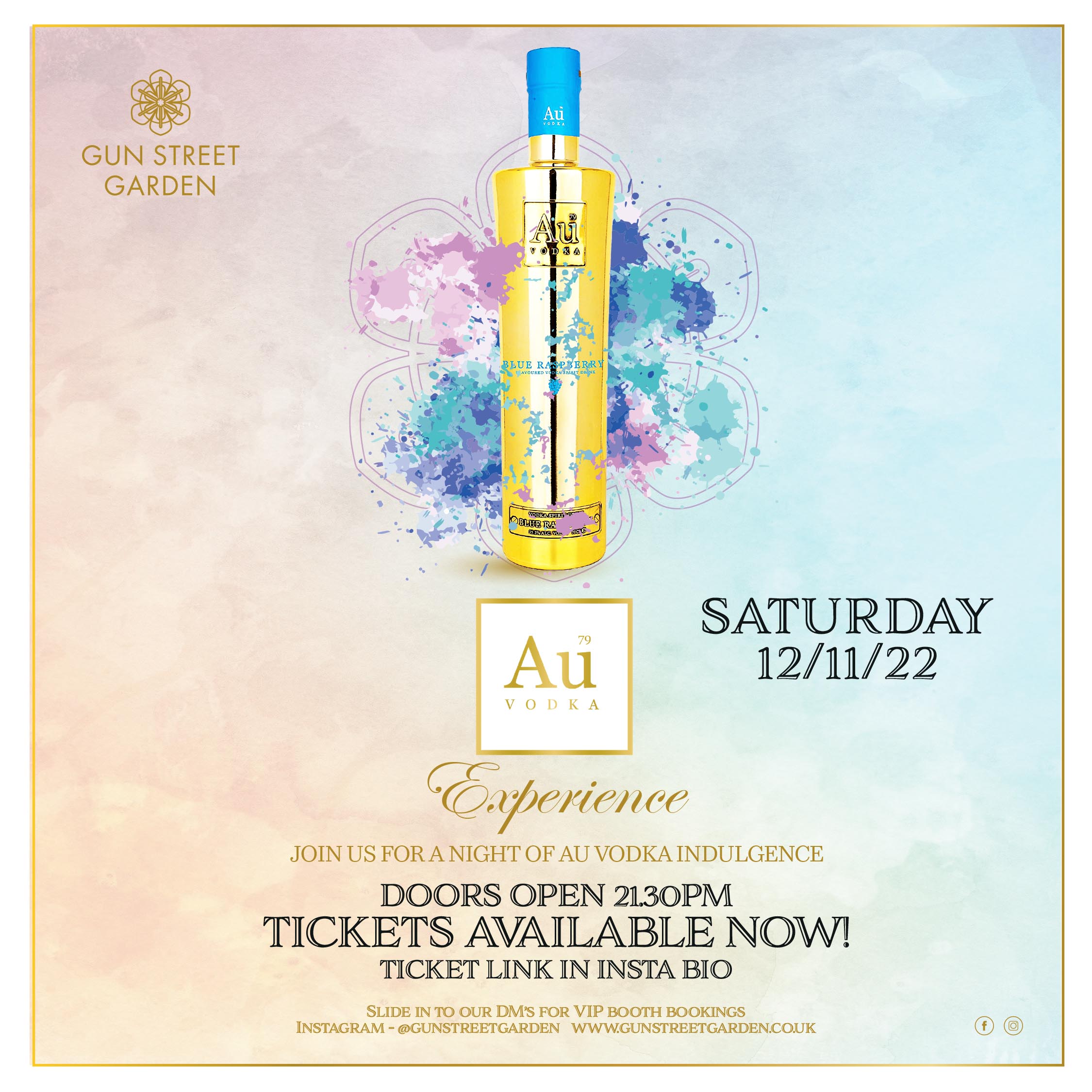 Gun Street Gardens presents The AU Experience at Gun Street Garden ...