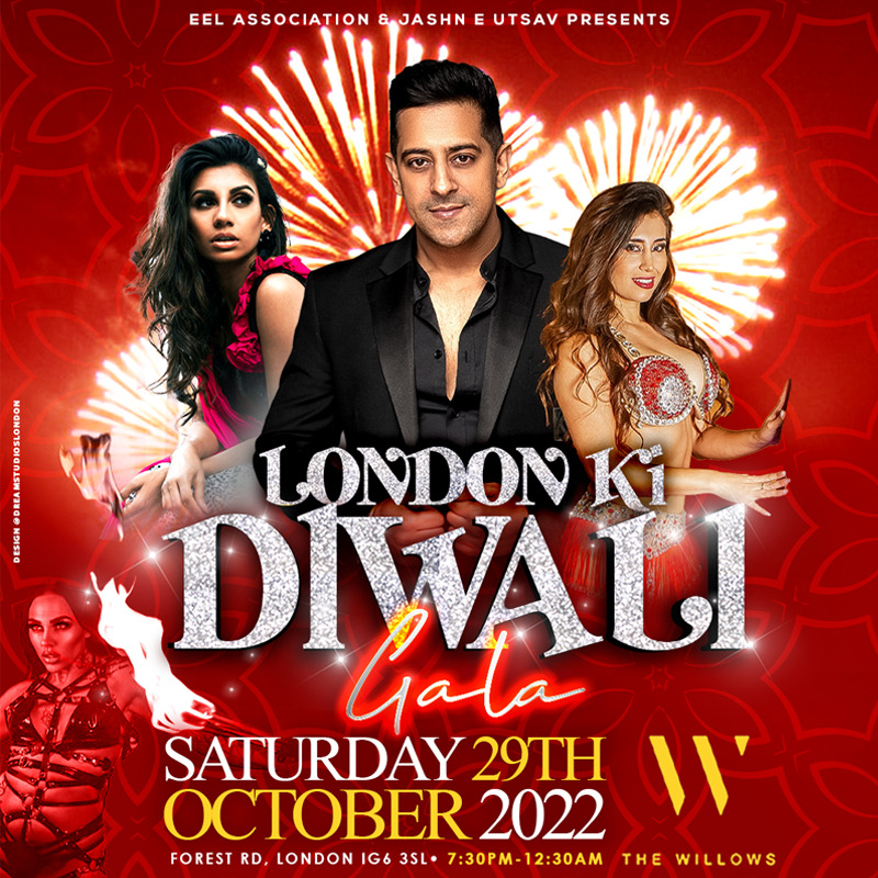 London Ki Diwali Gala - Festival of lights with 3-course Dinner, DJ ...