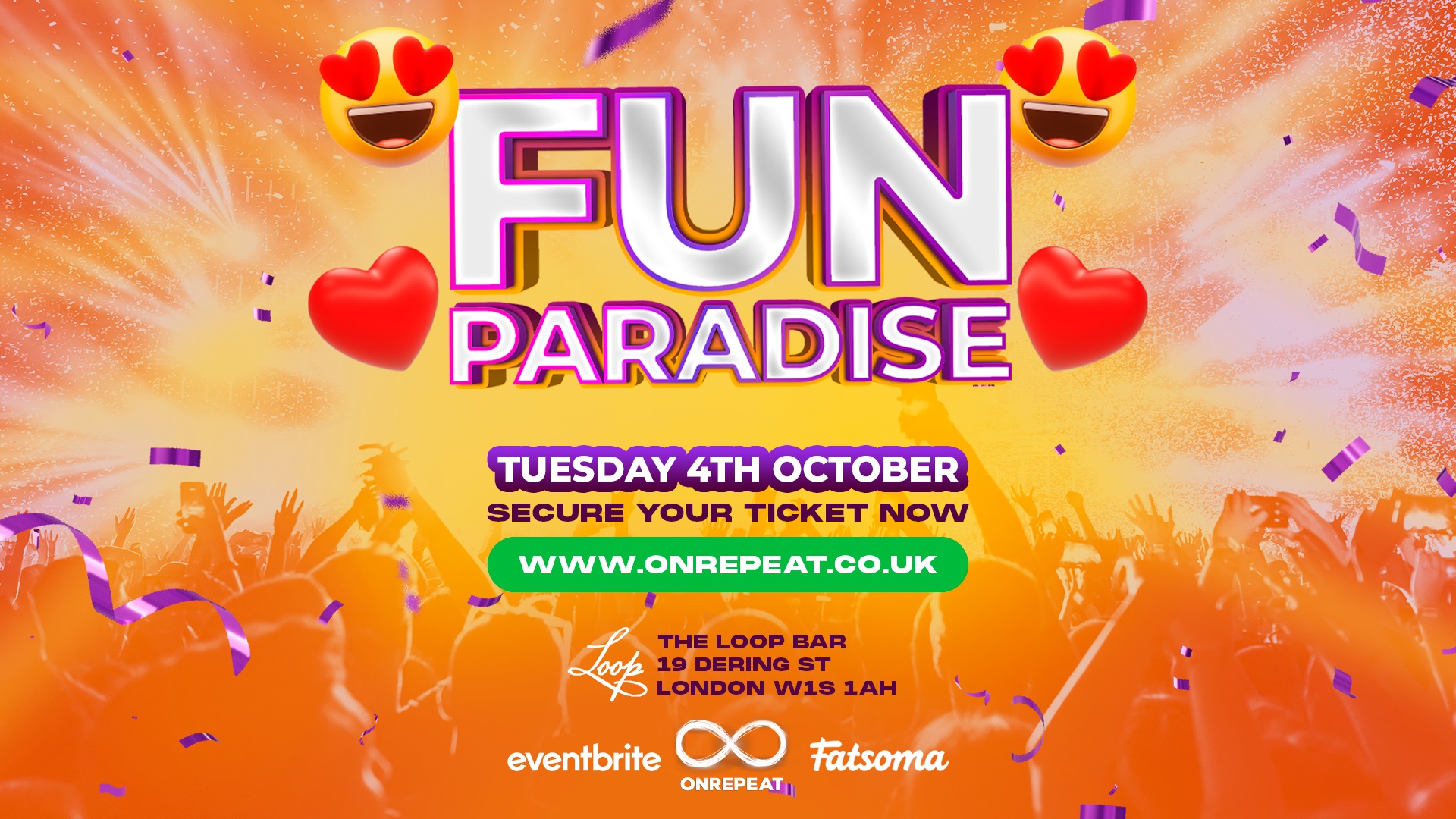 London Student Party: Fun Paradise (Only Limited Free Tickets Available ...