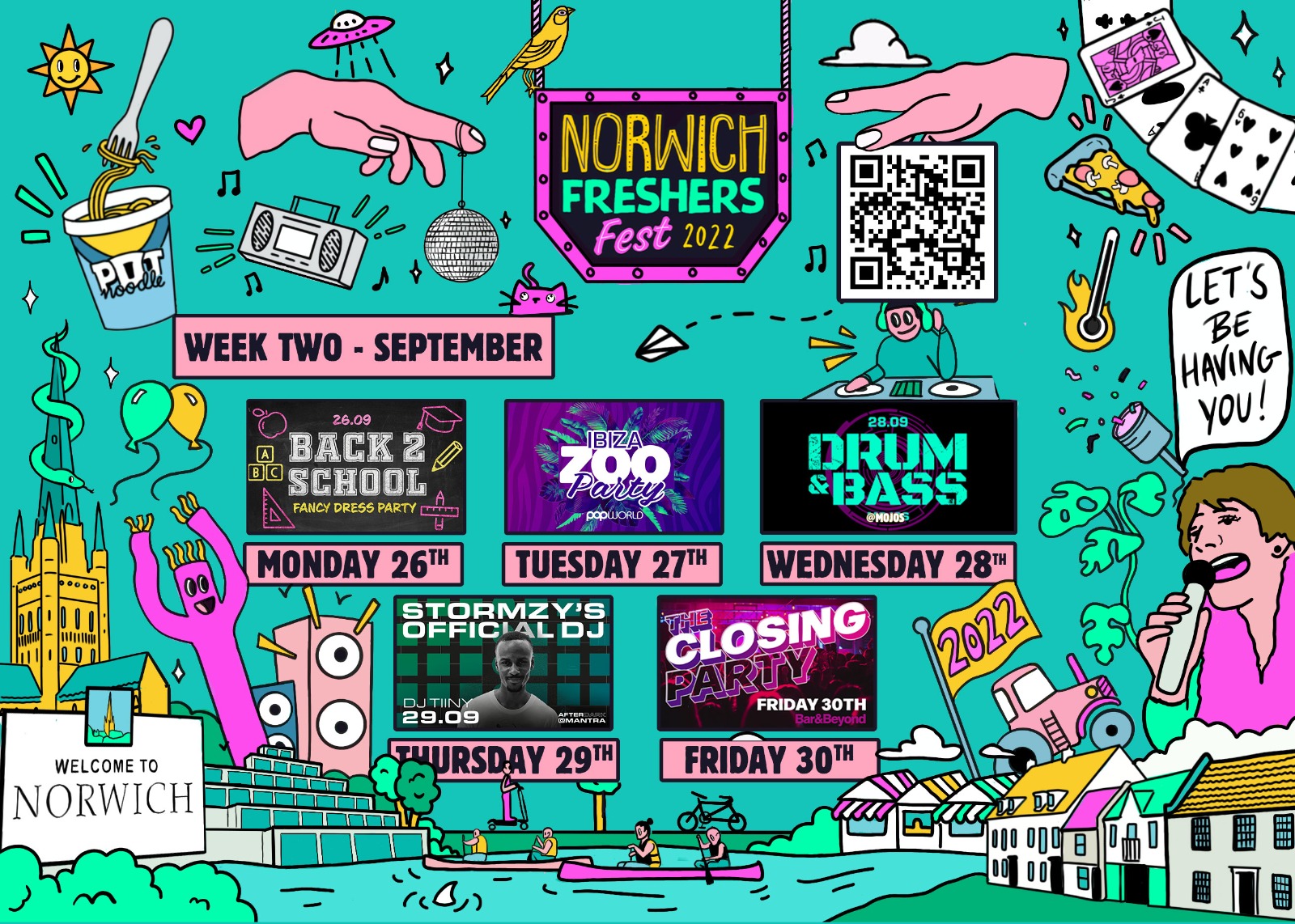 Norwich Official Freshers Fest 2022 at Norwich Freshers Week, Norwich ...