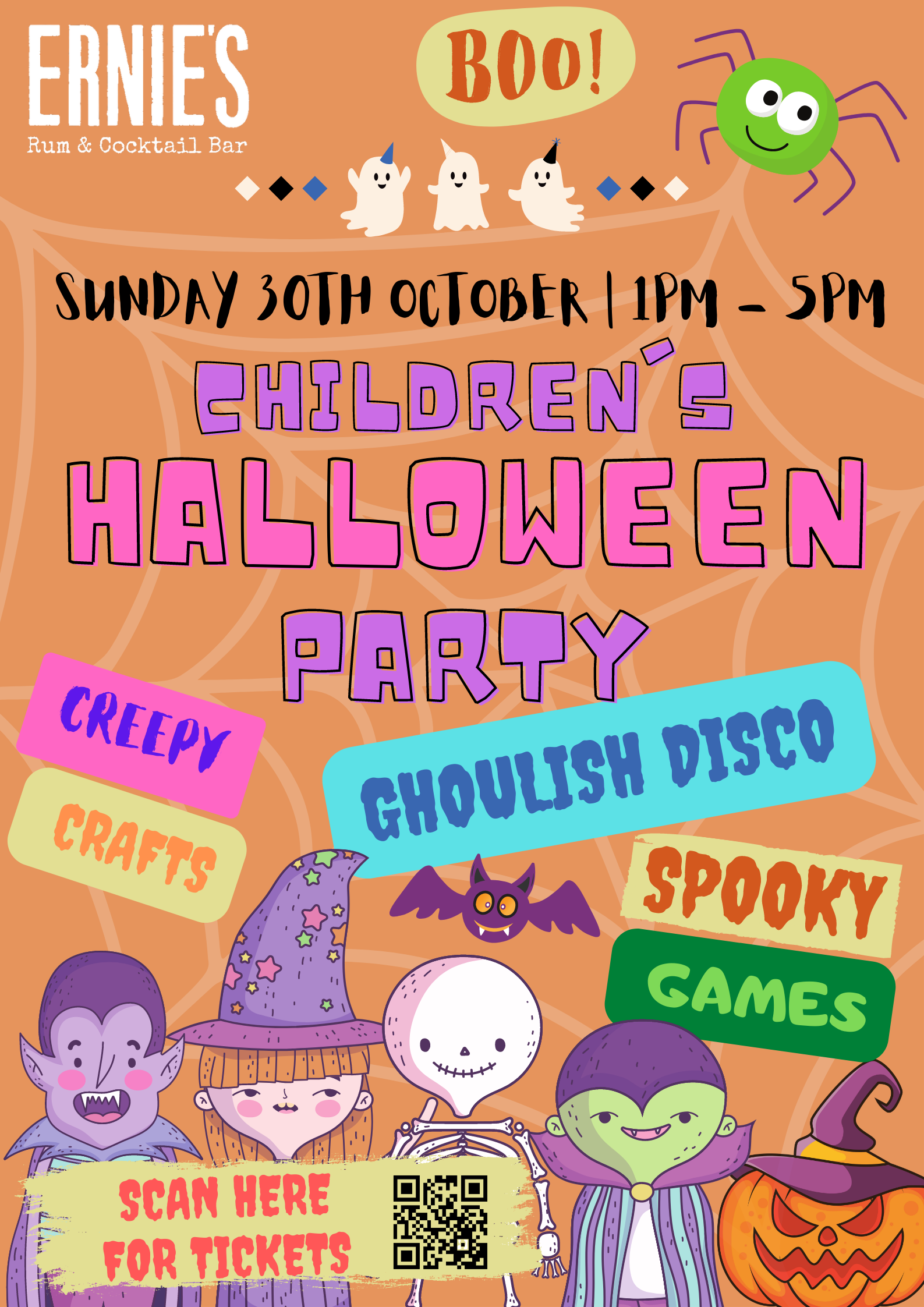 Ernie's Horsforth: Children's Halloween Party at Ernie's Horsforth ...