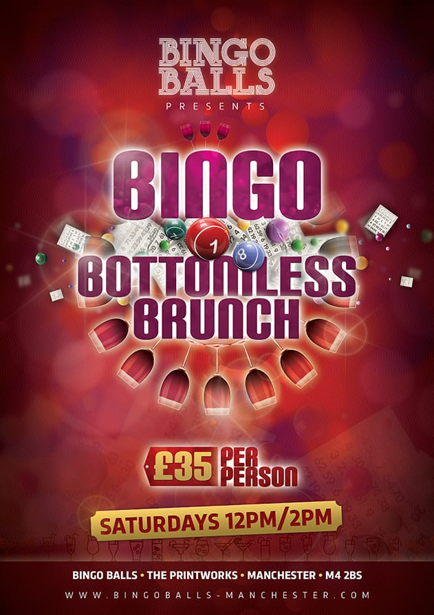 Boozy Bingo Brunch at Bingo Balls, Manchester on 19th Nov 2022 | Fatsoma