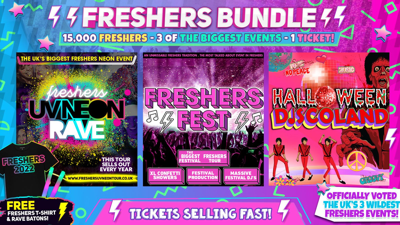 NOTTINGHAM FRESHERS BUNDLE! THE OFFICIAL Ultimate Freshers Experience ...