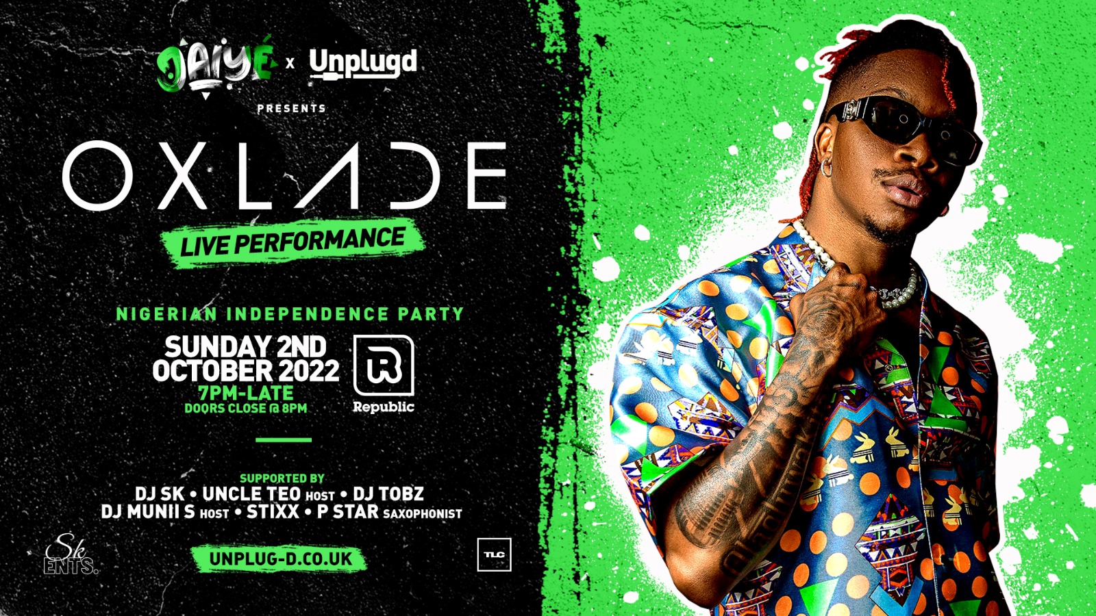 OXLADE Live In Leicester [1000+ TICKETS SOLD] at Club Republic ...