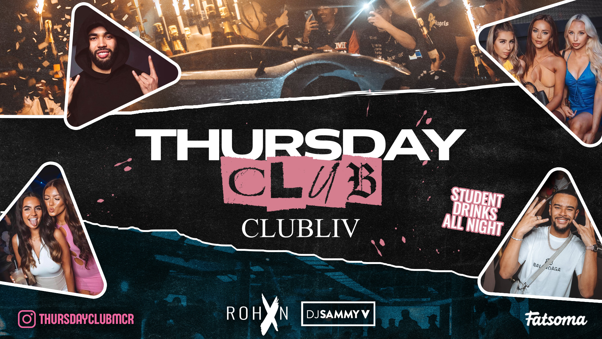 THURSDAY CLUB ⭐️ CLUB LIV - Manchester's Hottest Thursday 🔥 FREE ...