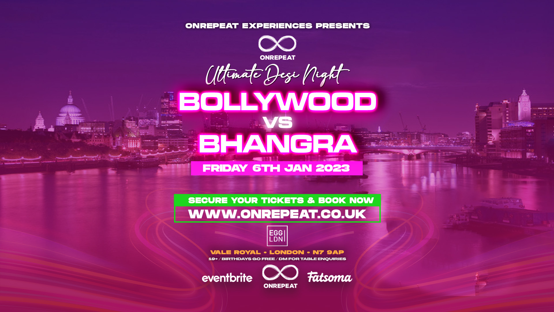 😍 FUN FRIDAY CELEBRATIONS 😍 London's Fun Desi Bollywood vs Bhangra ...