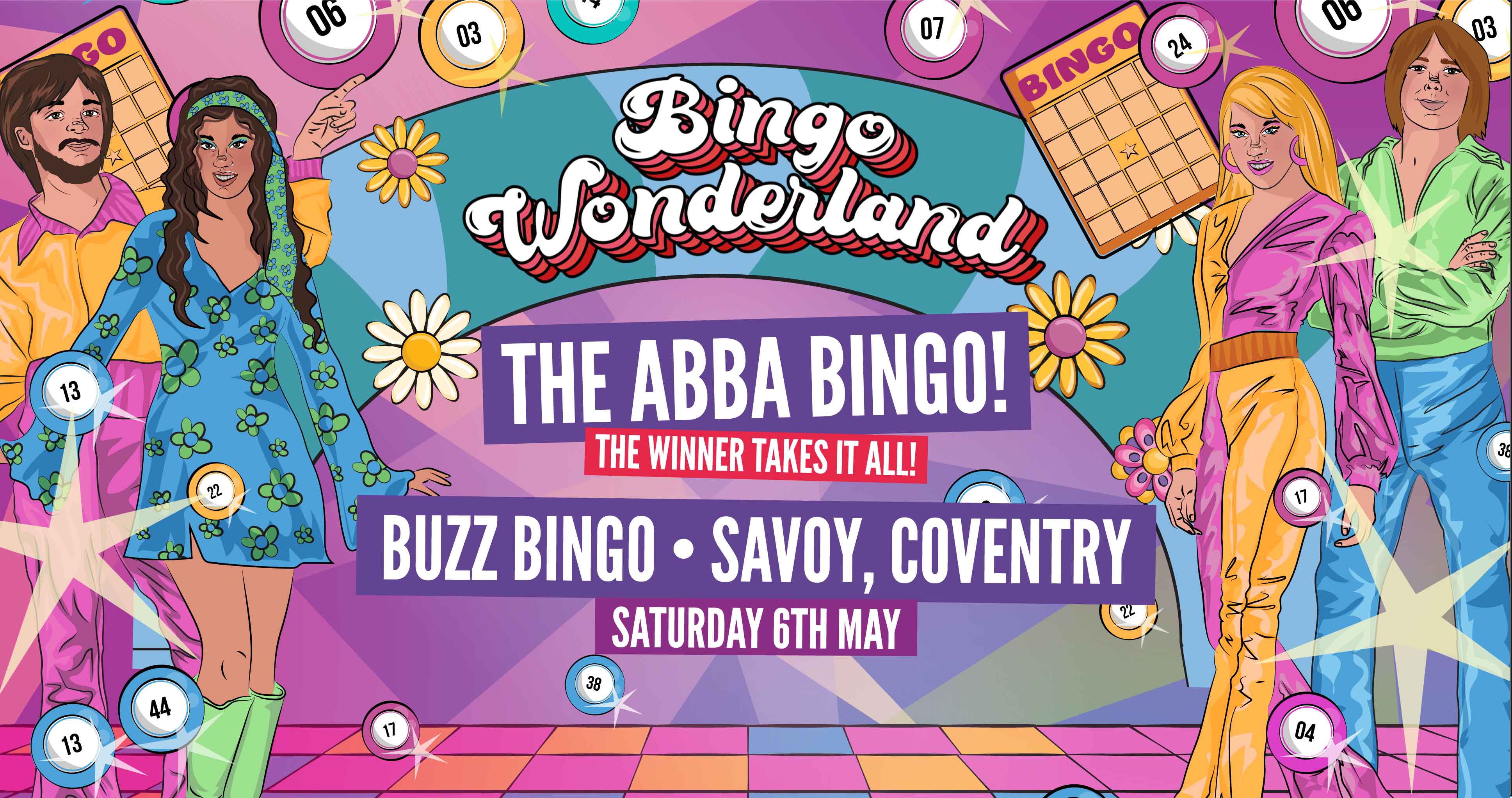 ABBA Bingo Wonderland: Coventry at Buzz Bingo Coventry Walsgrave ...