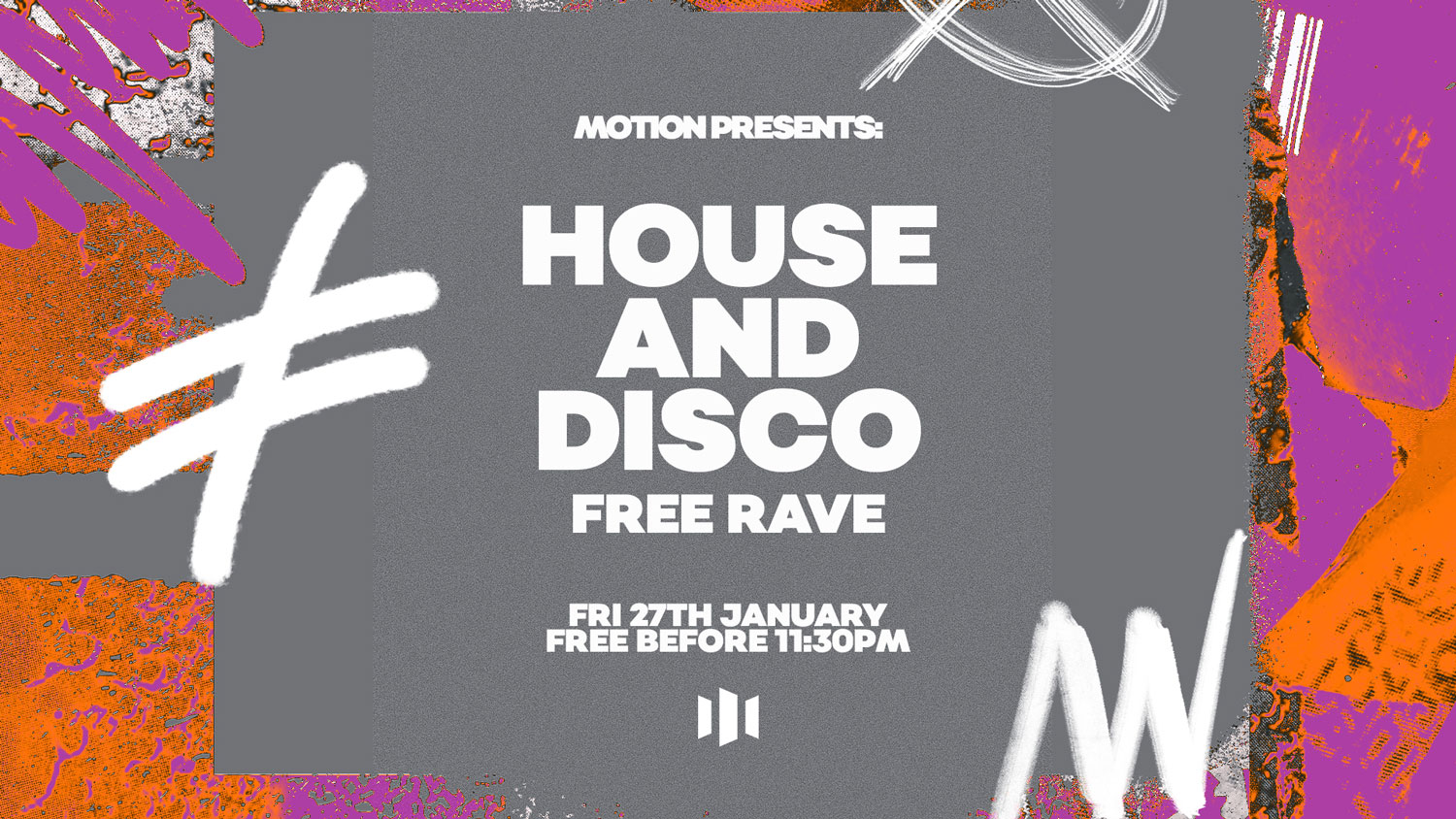 Motion Presents: House & Disco FREE RAVE! at Motion, Bristol on 27th Jan 2023 | Fatsoma