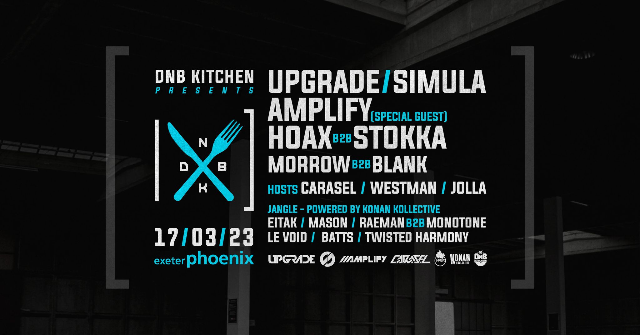 DnB Kitchen w/ Upgrade / Simula / Amplify / Carasel + more at Exeter ...
