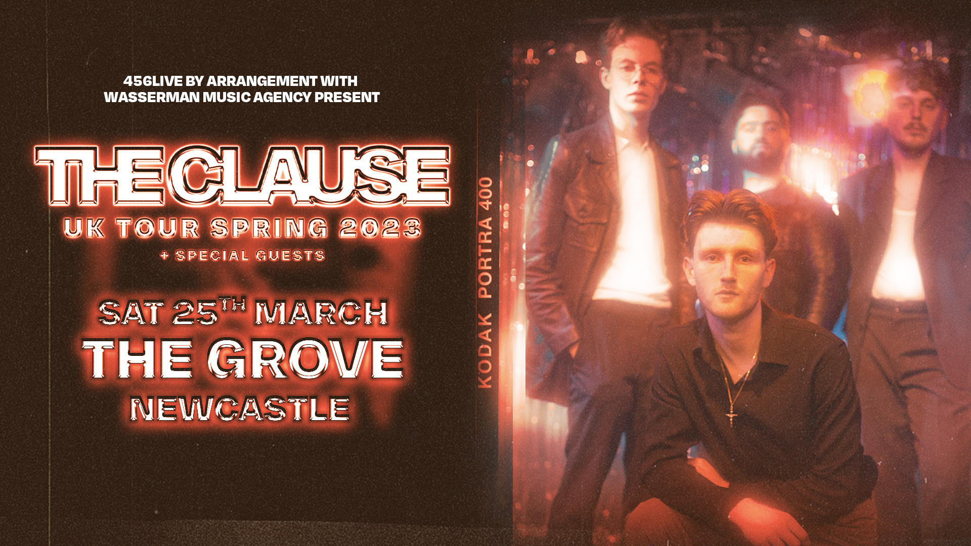 The Clause at The Grove, Newcastle upon Tyne on 25th Mar 2023 | Fatsoma