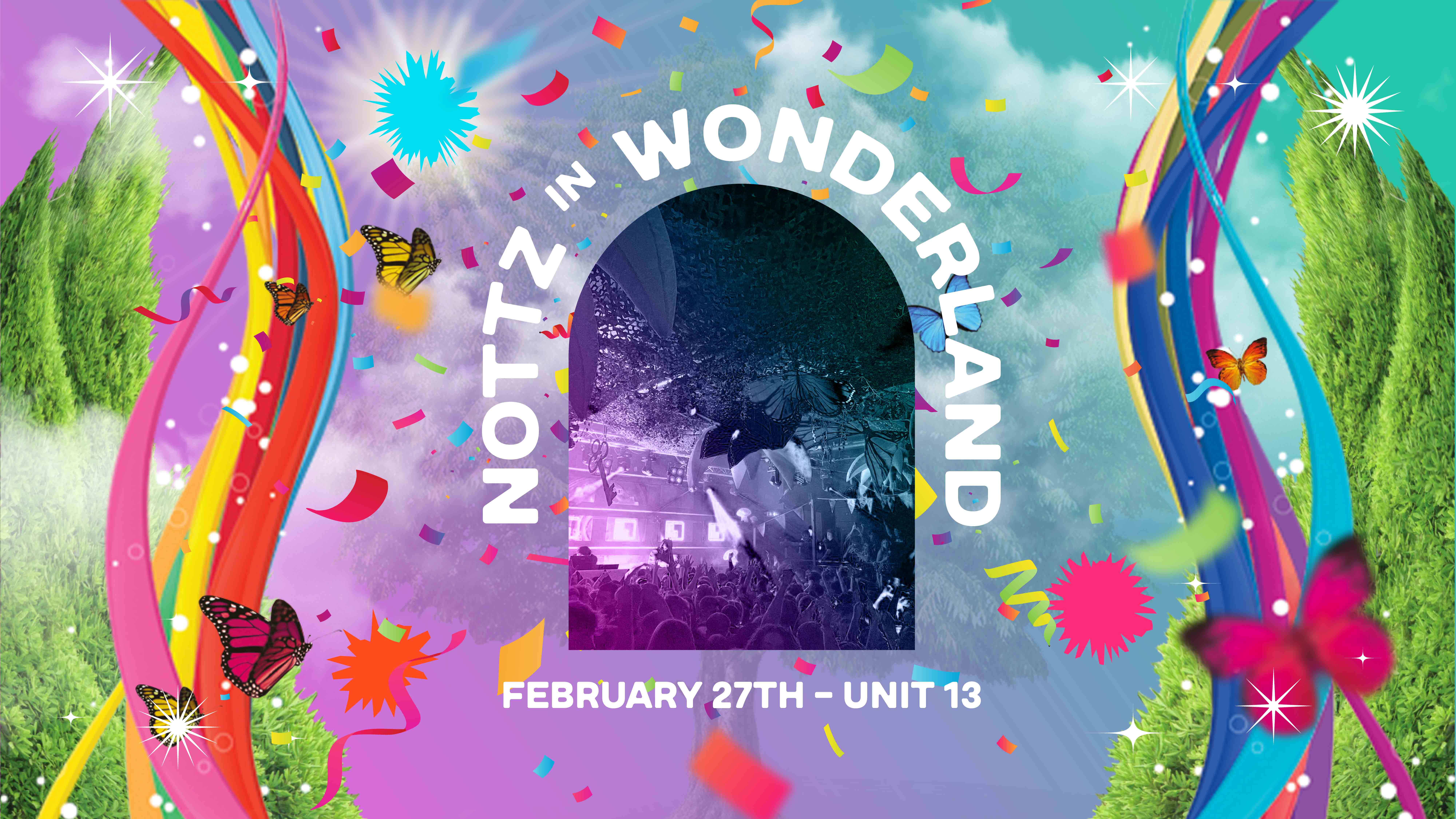 Dirty Mondays | Nottz In Wonderland at Unit 13, Nottingham on 27th Feb ...
