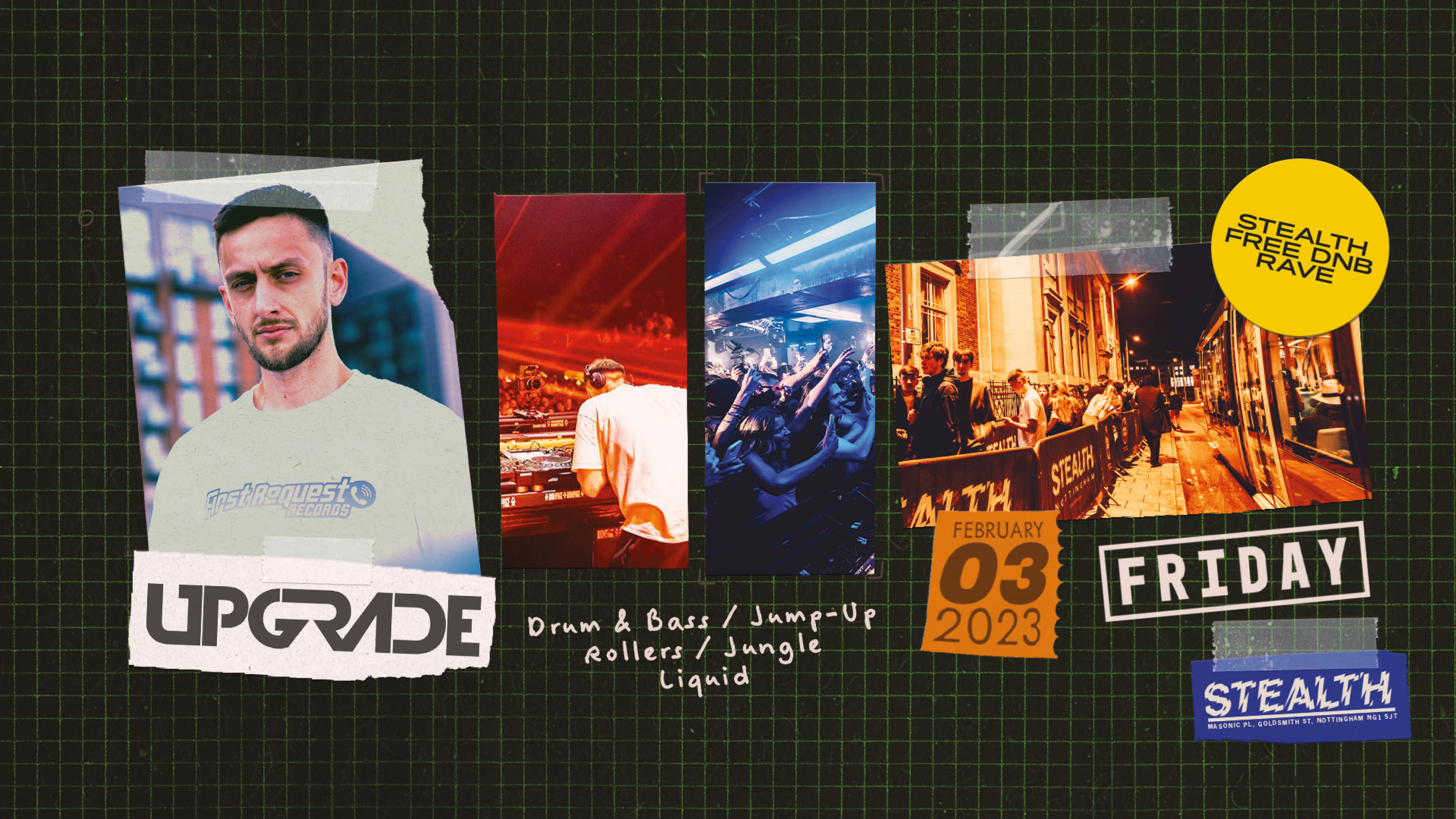 UPGRADE at Stealth FREE DnB Rave (Nottingham) at Stealth, Nottingham on ...