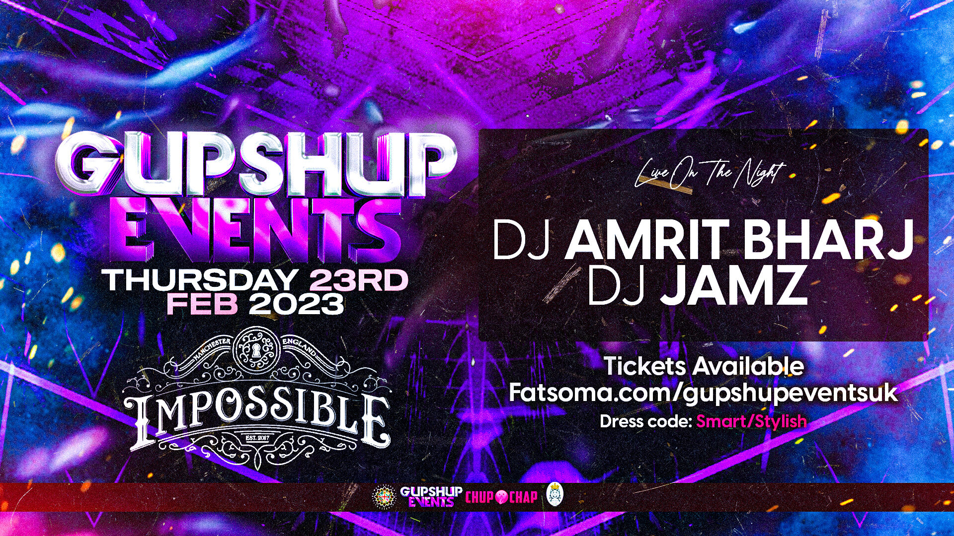 Gupshup Events | 👑 North's Finest Desi Night 👑 at Impossible ...