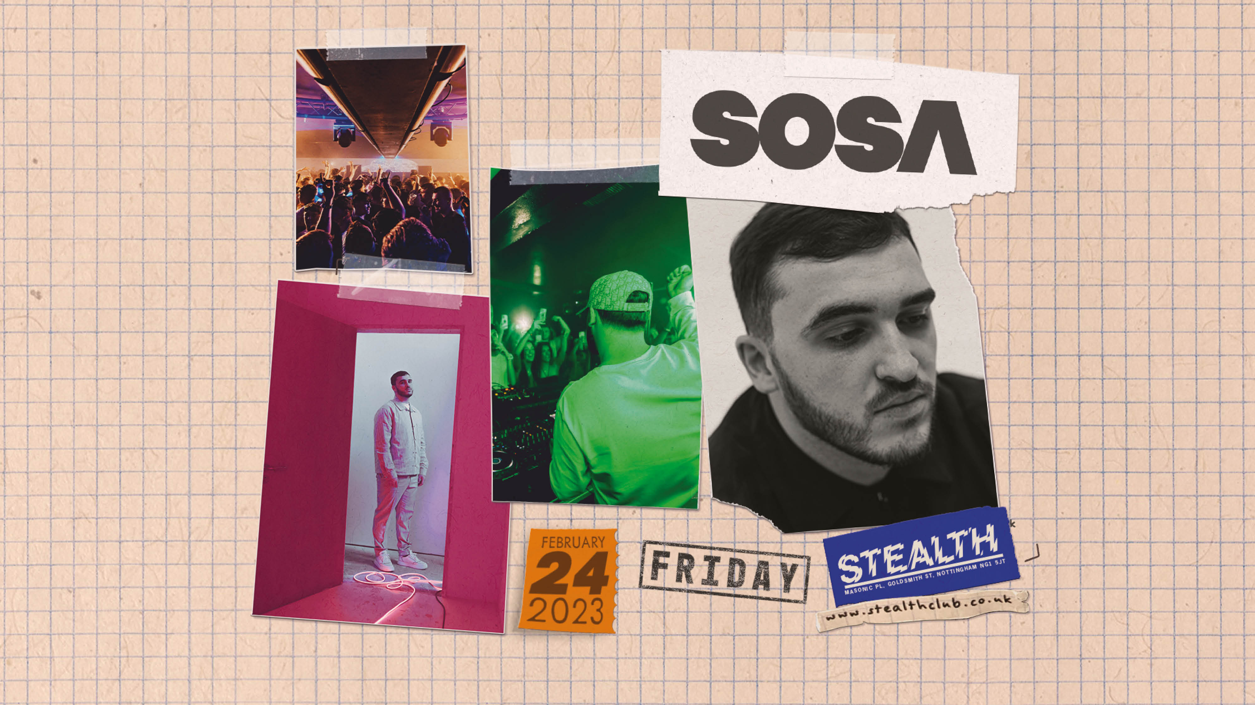 SOSA at Stealth (Nottingham) - Sign up to waiting list at Stealth ...