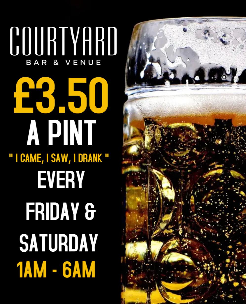 Courtyard Saturday Night After Party at Courtyard bar & venue ...