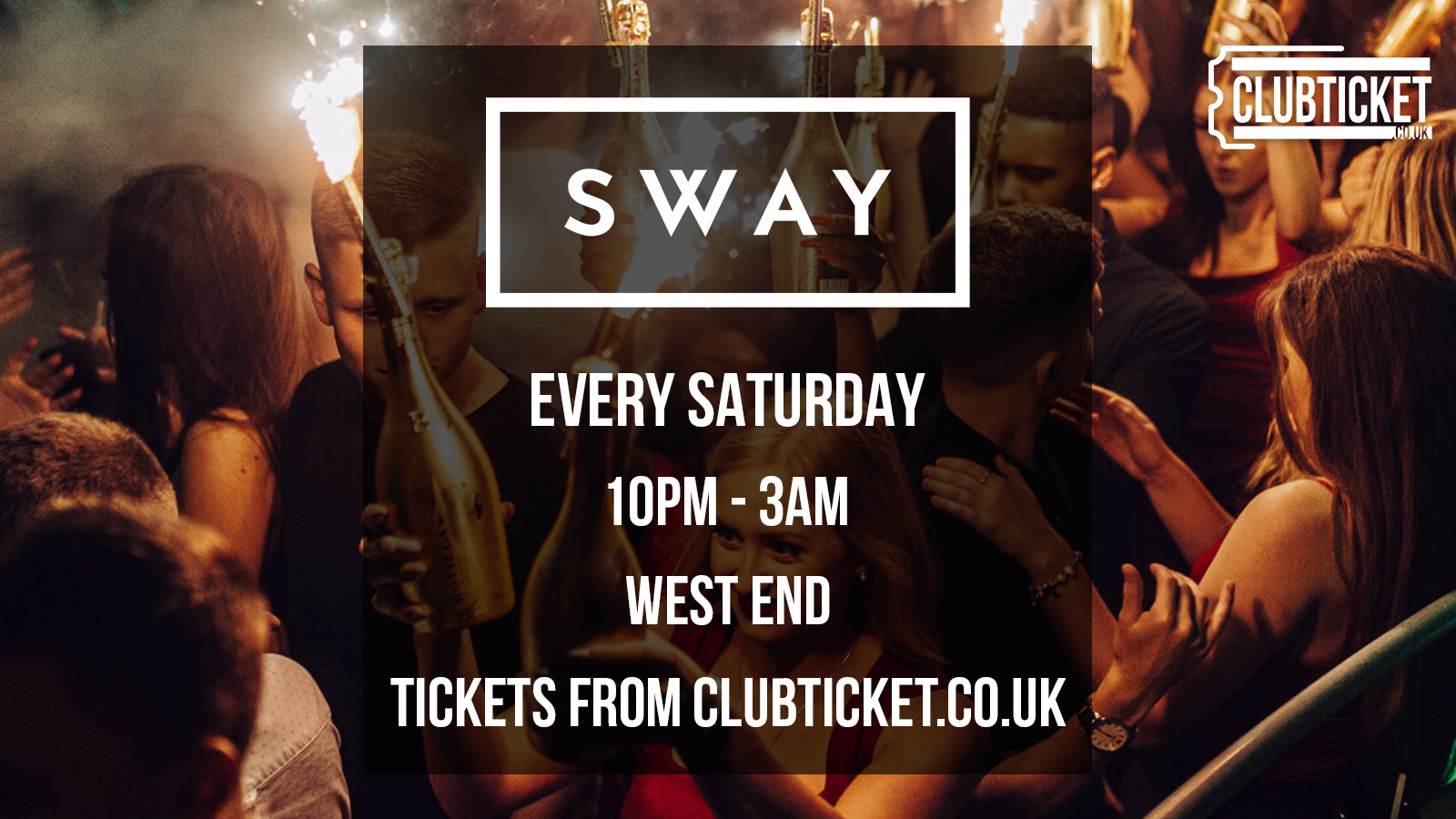 Sway Bar Every Saturday / Central London / Open till 3am at Sway Bar ...