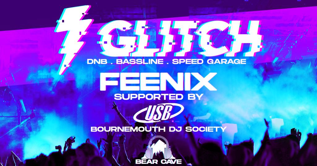 GLITCH DNB FREE RAVE⚡ - BEAR CAVE BOURNEMOUTH at Bear Cave, Bournemouth on 4th Nov 2023 | Fatsoma