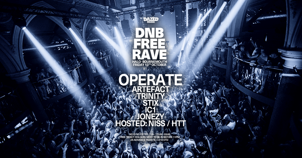 Free DNB Rave - Bournemouth at Halo Nightclub, Bournemouth on 13th Oct ...