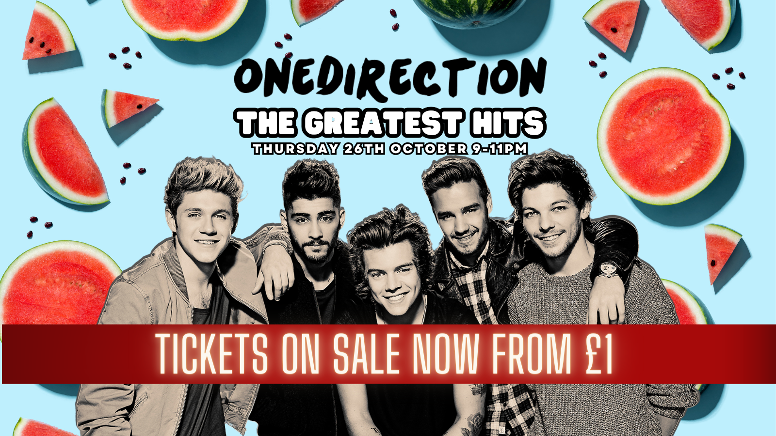 ONE DIRECTION - THE GREATEST HITS! THIS WILL SELL OUT! at Liberty House ...