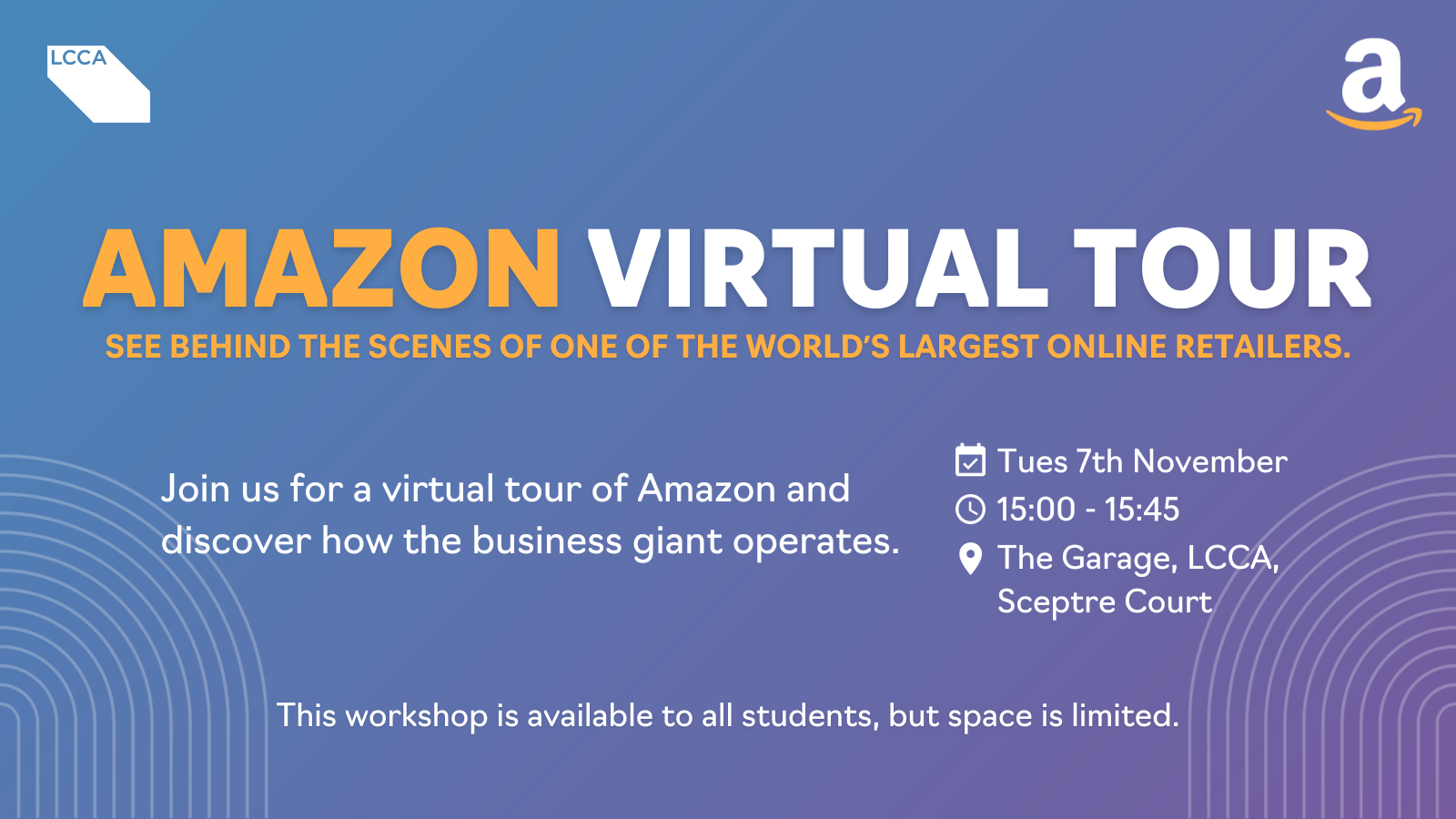 Amazon Virtual Tour at Sceptre Court, London on 7th Nov 2023 | Fatsoma